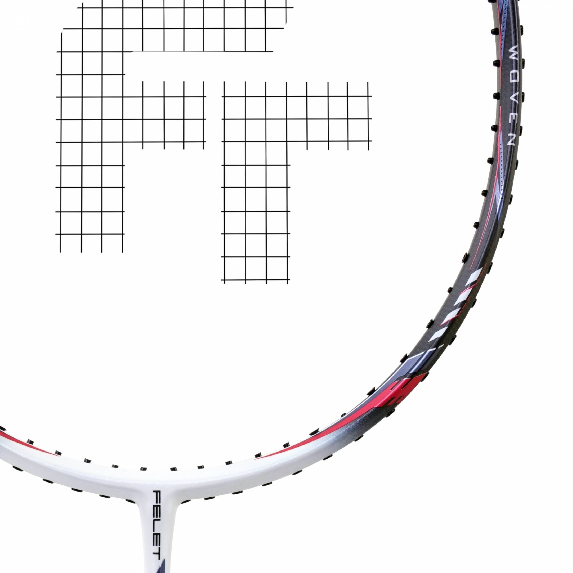 FELET CARBON WOVEN 18 BADMINTON RACQUET - Badminton Shoes Malaysia